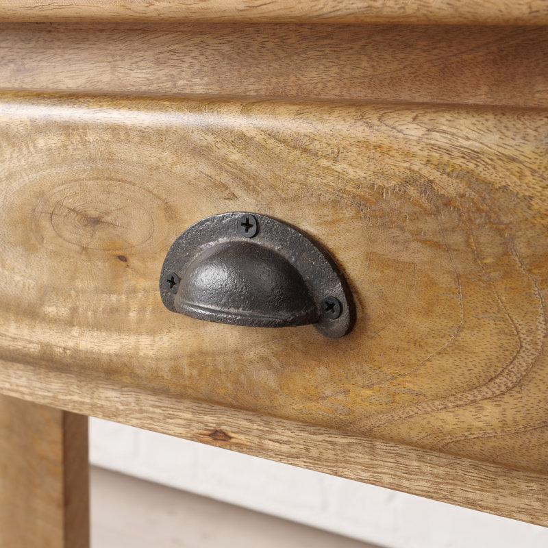 Rosalind Wheeler Charnessa 35'' Solid Wood Console Table | Wayfair