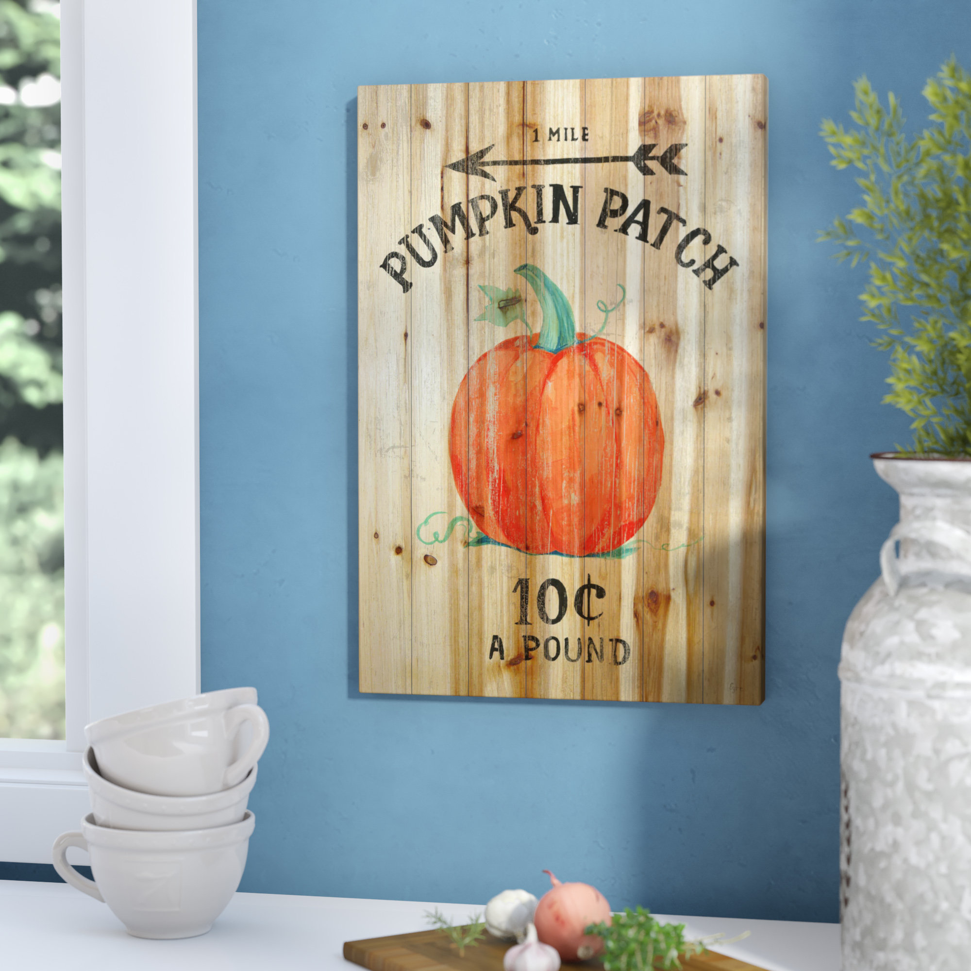 Gracie Oaks Buy Pumpkin by Eyre Tarney - Unframed Textual Art Print on ...