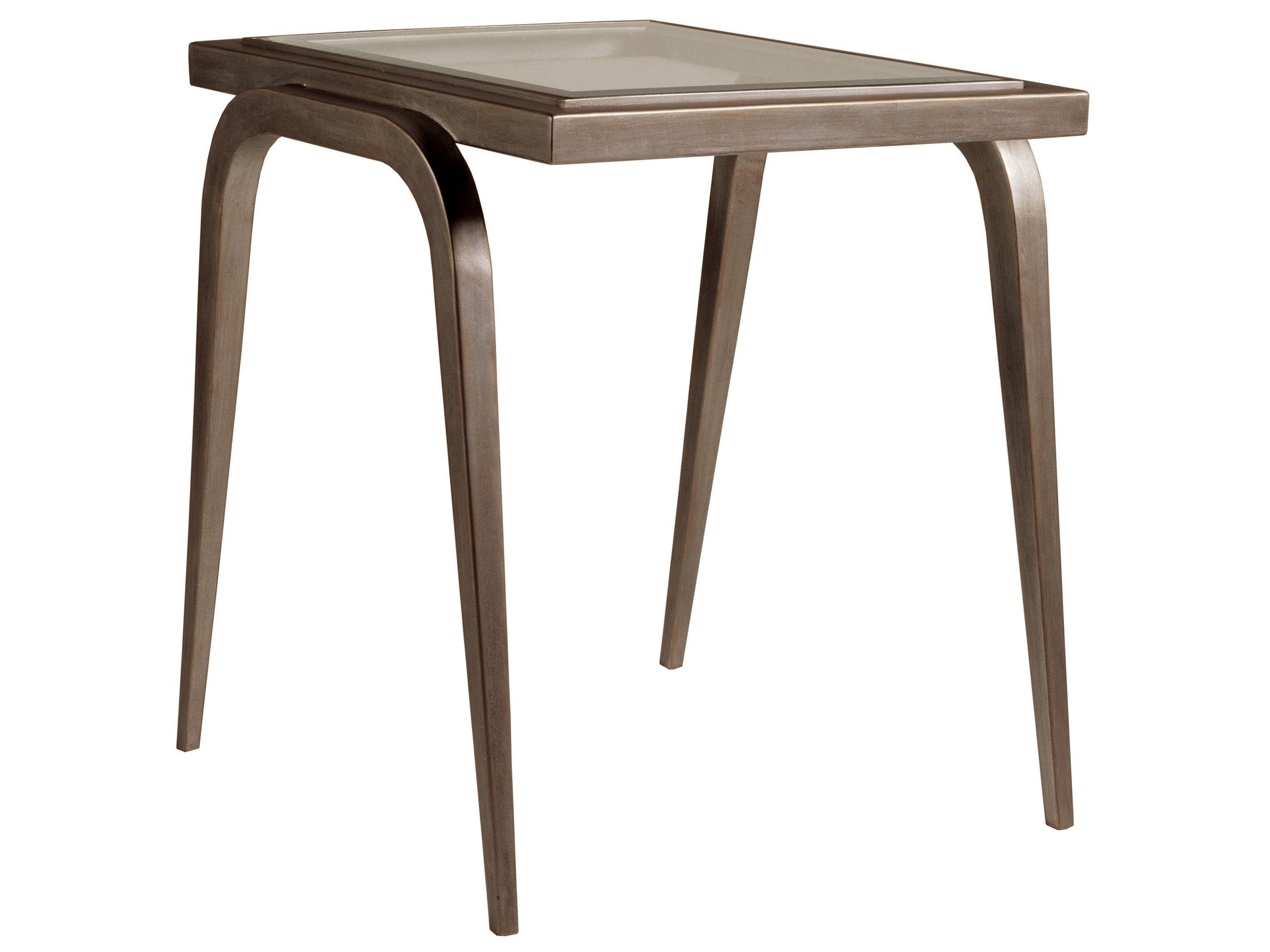Artistica Home Metal Designs Mitchum Rectangular End Table | Wayfair