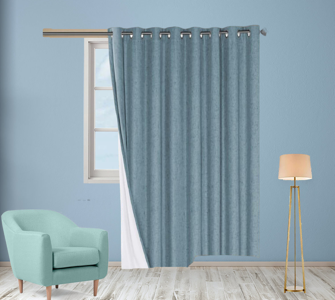Eider & Ivory™ Desaree Linen Curtain | Wayfair