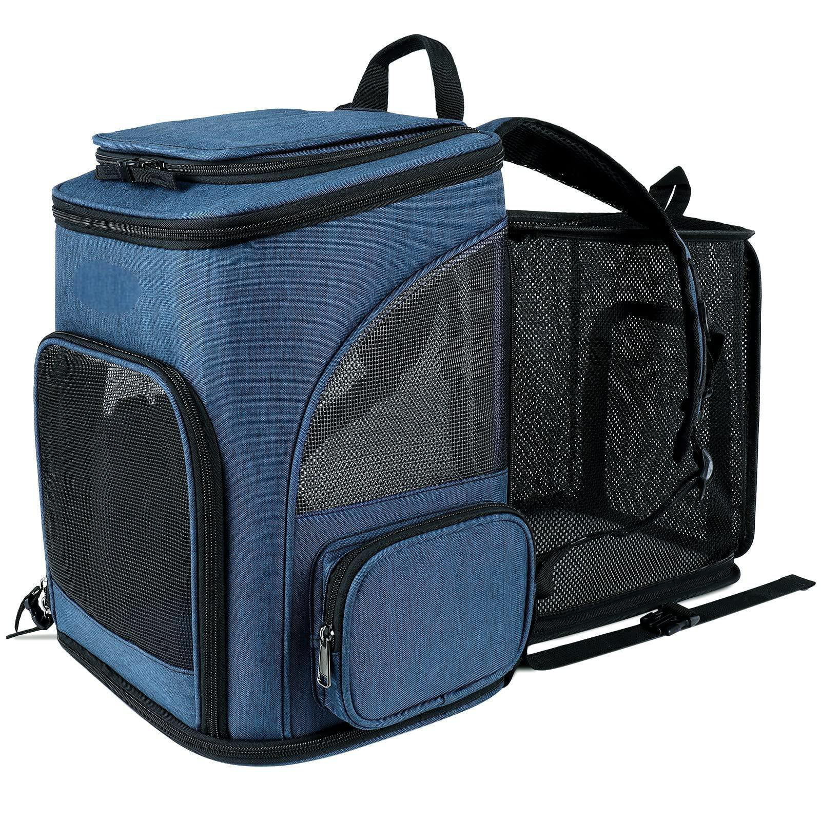 Latitude Run® Pet Carrier Backpack Expandable For Small Dogs Medium ...