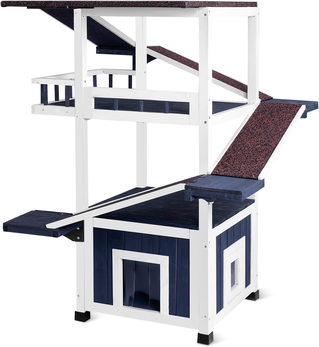 Tucker Murphy Pet™ Outdoor Cat House - Wayfair Canada