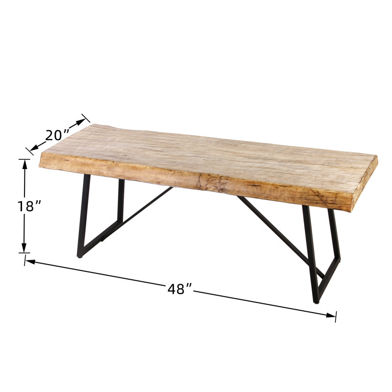 Loon Peak® Brailon Concrete Potting Bench | Wayfair