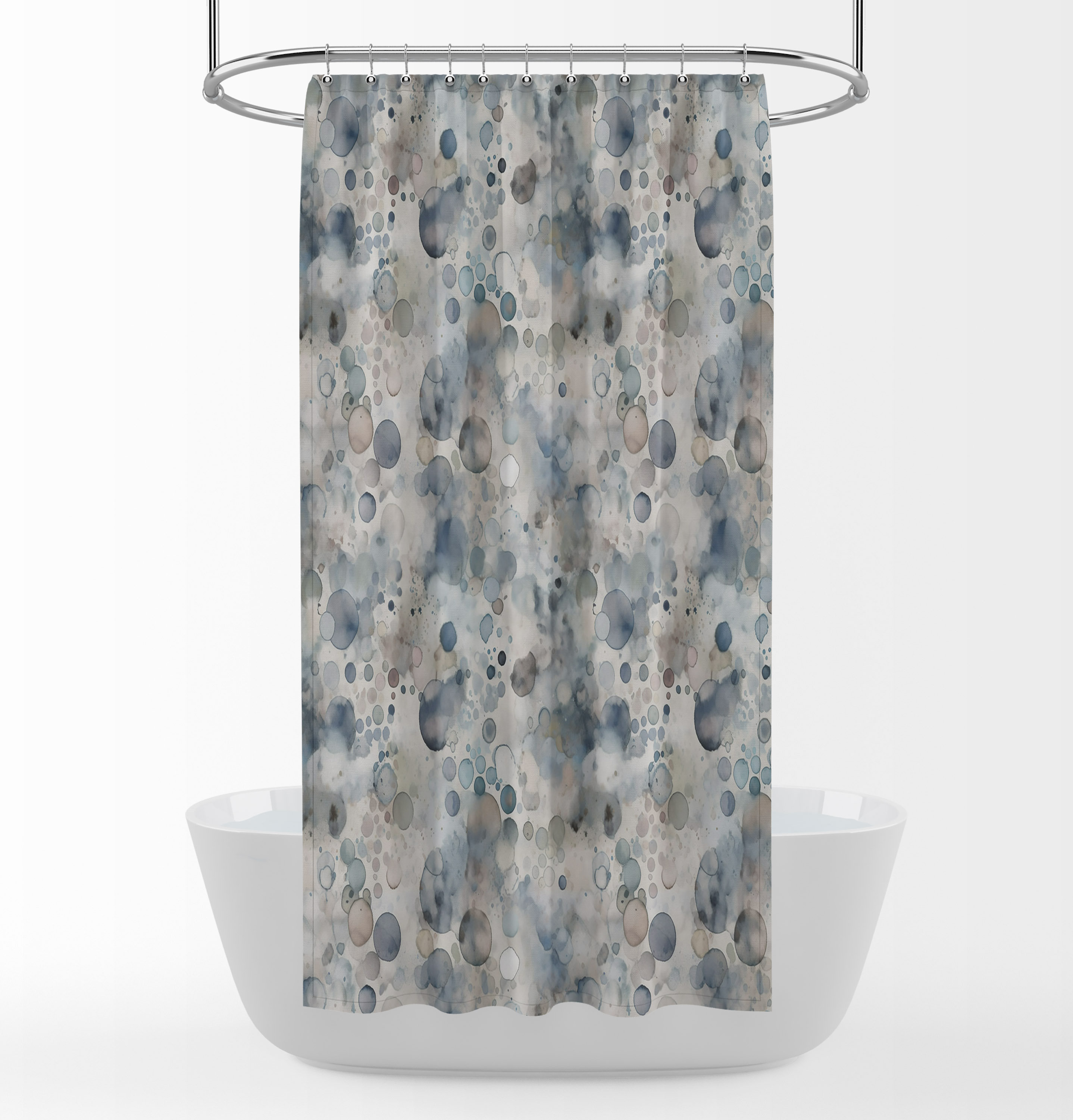 East Urban Home Westerly Abstract Shower Curtain | Wayfair