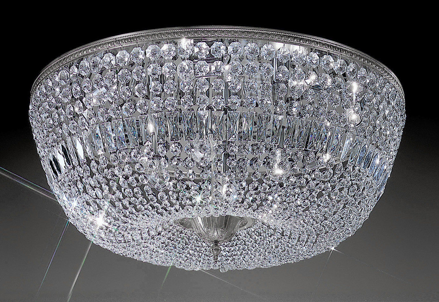 Classic Lighting Crystal Baskets 12-Light Semi-Flush Mount - Wayfair Canada