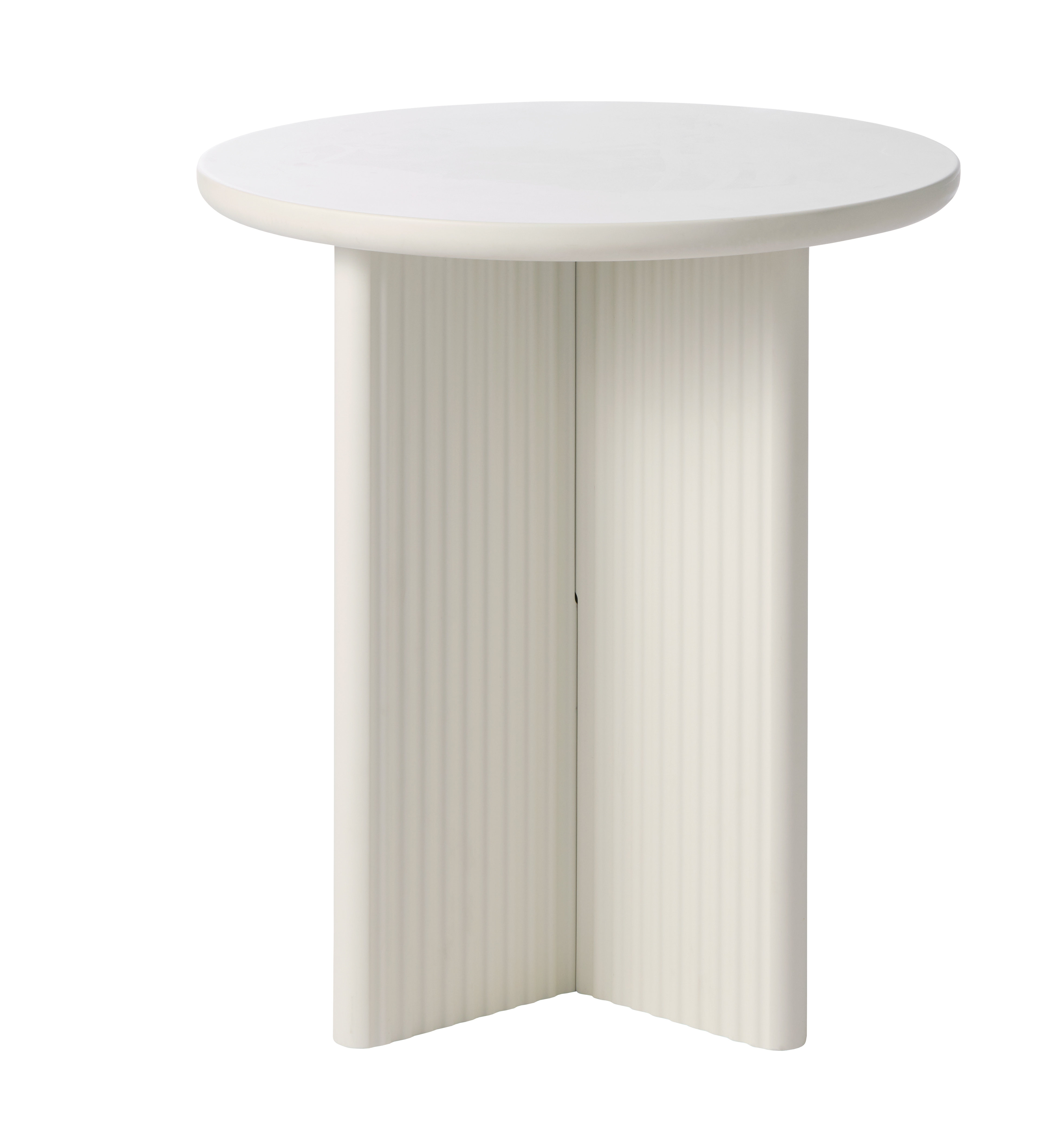 AllModern Cervos Fluted End Table | Wayfair
