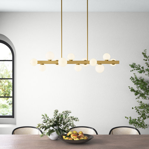 Gold Kitchen Island Pendant Lighting You'll Love | Wayfair