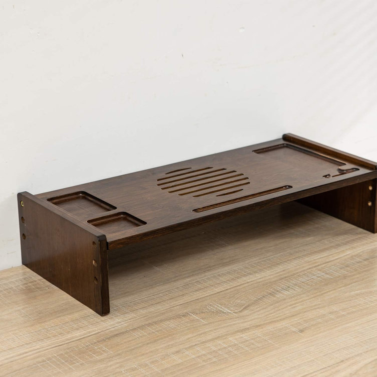 Millwood Pines Brecca Bamboo Monitor Stand & Reviews | Wayfair