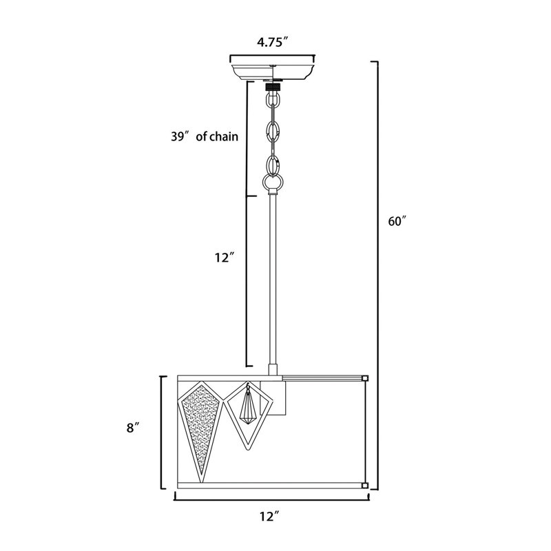 Mercer41 Ukari 1 - Light Matte Black Drum Pendant | Wayfair