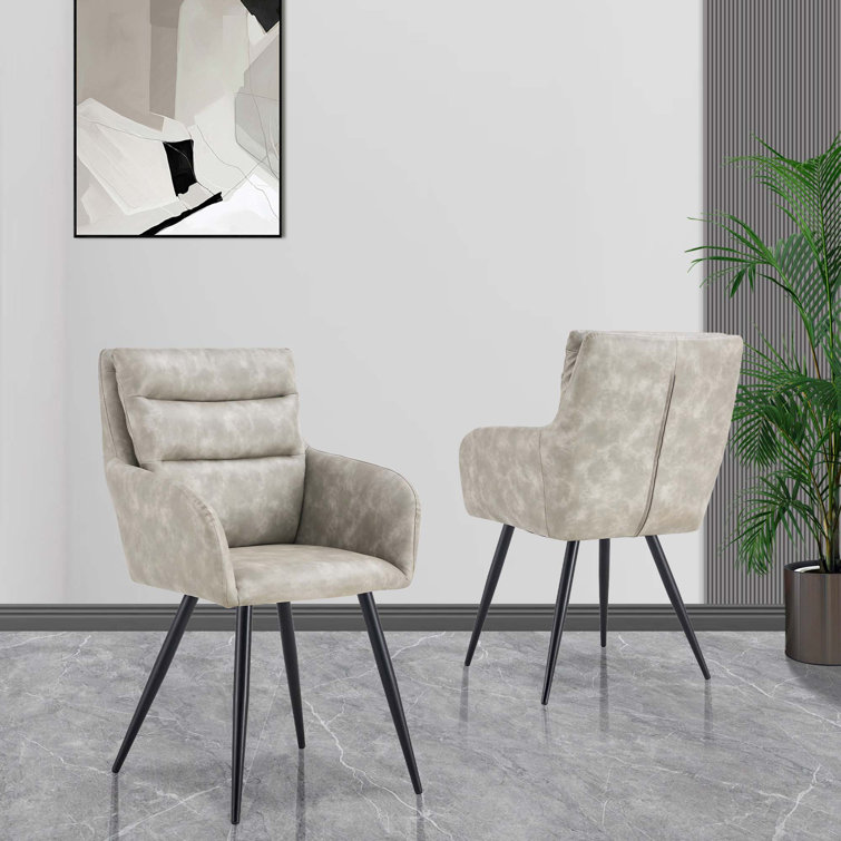 George Oliver PU Dining Chairs | Wayfair