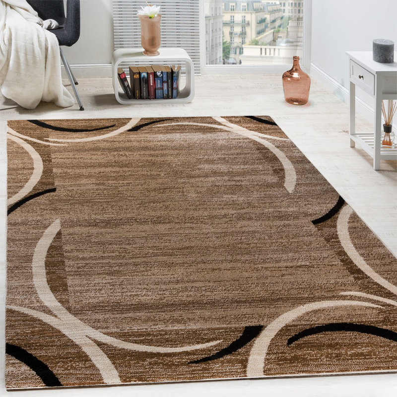 Orren Ellis Foerster Abstract Rug & Reviews | Wayfair