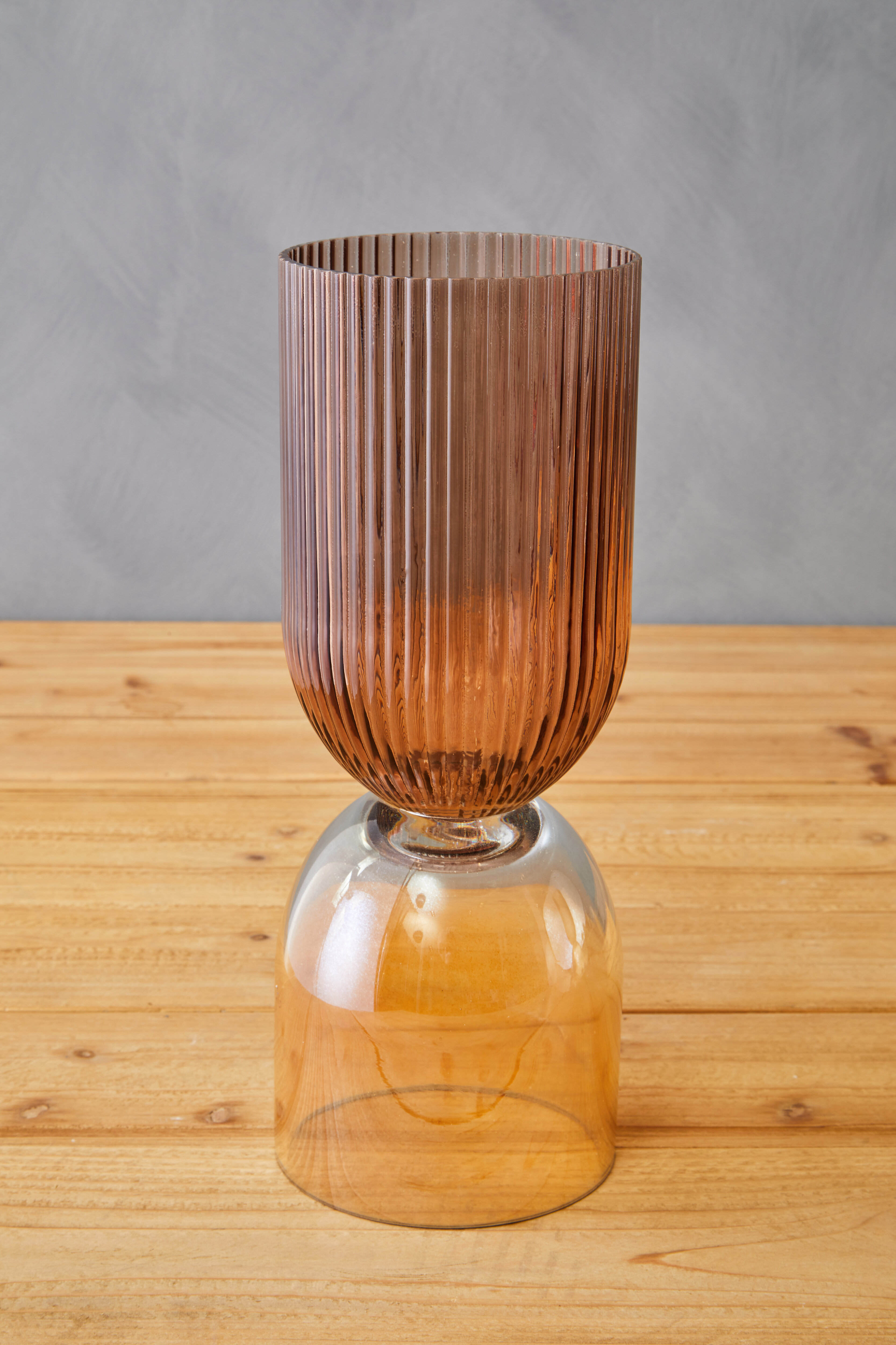 Ivy Bronx Small Two Tone Glass vase | Wayfair.ie