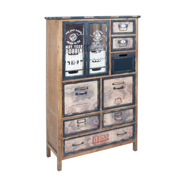 Bloomsbury Market Loughborough 78cm Wide 8 Drawer Highboard | Wayfair.co.uk