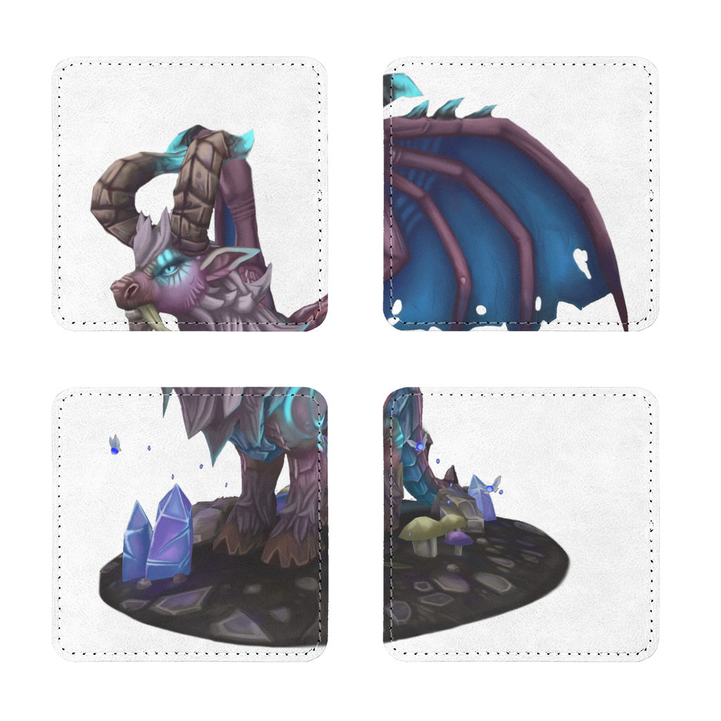 Marick Booster Deviant Dungeon Lurker Sublimation Coasters Pack Of Four ...