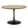 Wade Logan® Bleboo 47'' Pedestal Dining Table & Reviews | Wayfair