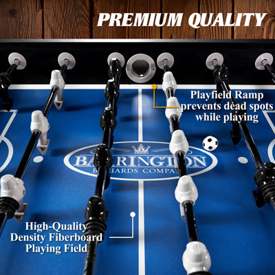 Barrington Billiards Company Barrington Billiards 58” Irvine Foosball ...