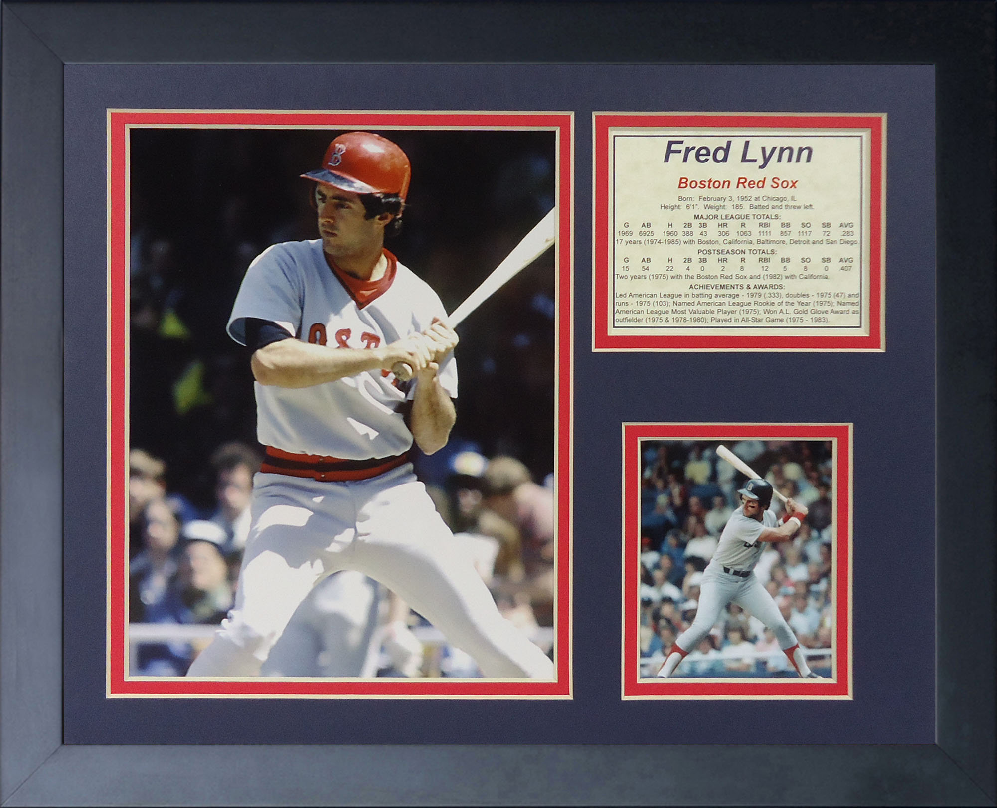 Legends Never Die Fred Lynn Framed Memorabilia | Wayfair