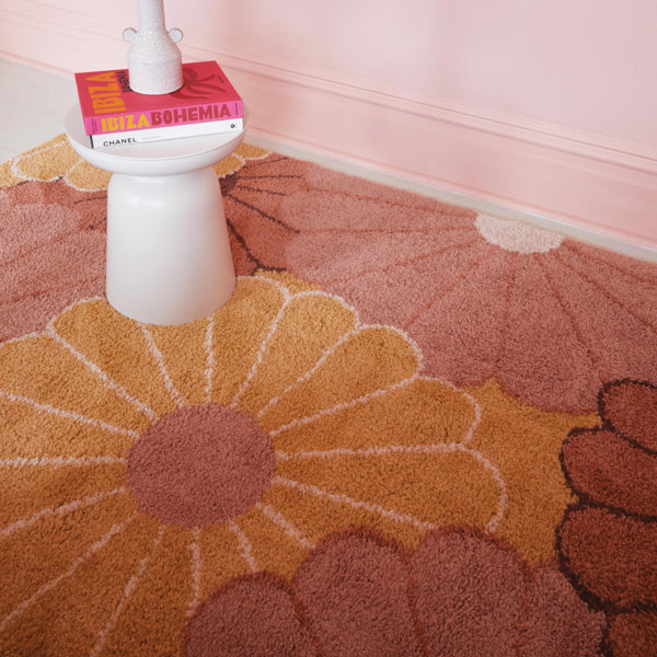 Balta Lily Kids Flower Shag Area Rug & Reviews | Wayfair