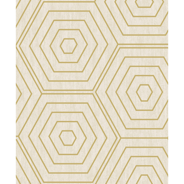 Bless international Geometric Roll | Wayfair