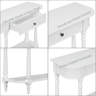 August Grove® Classic Narrow Entryway Console Table With Spindle Legs ...