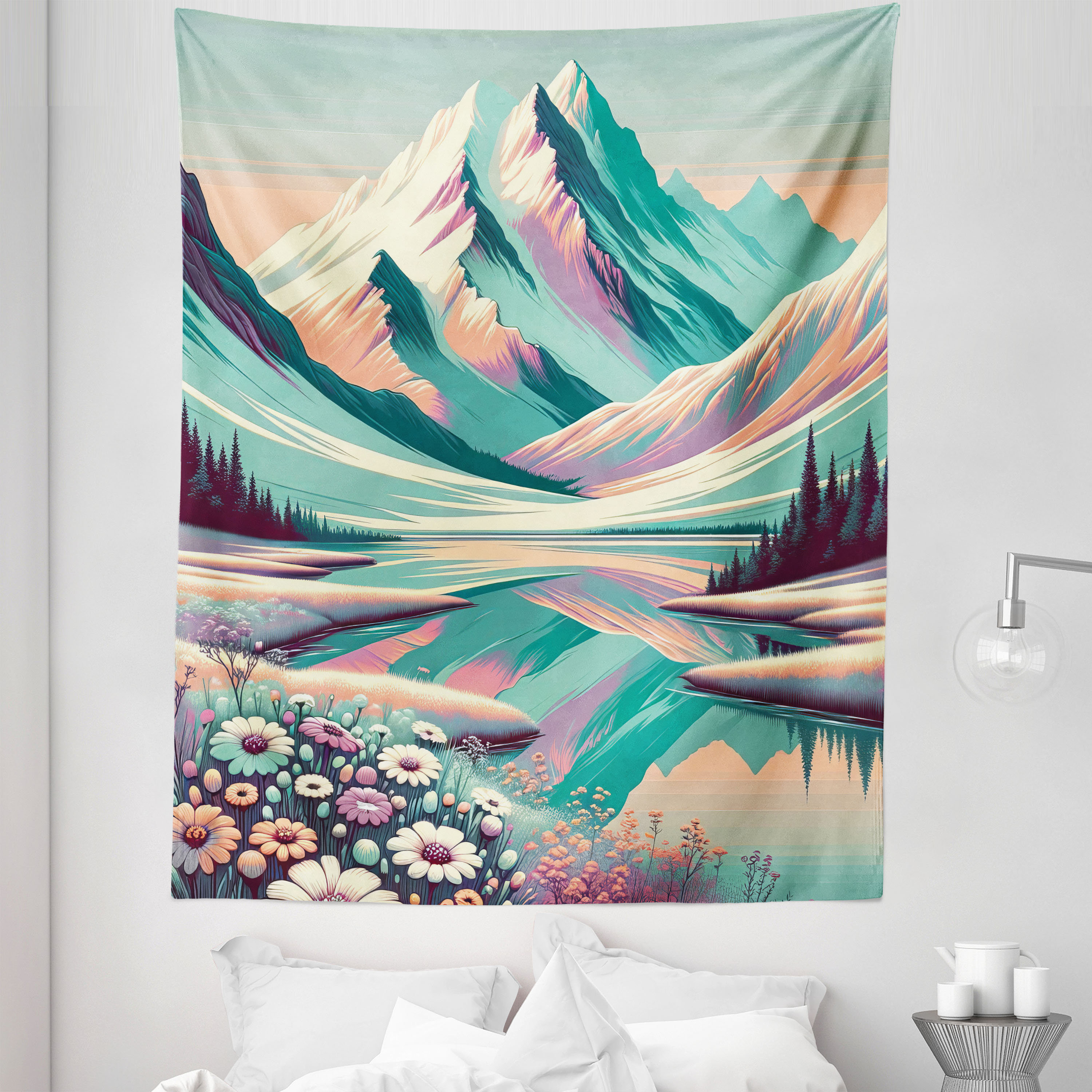 Highland Dunes Microfiber Tapestry | Wayfair