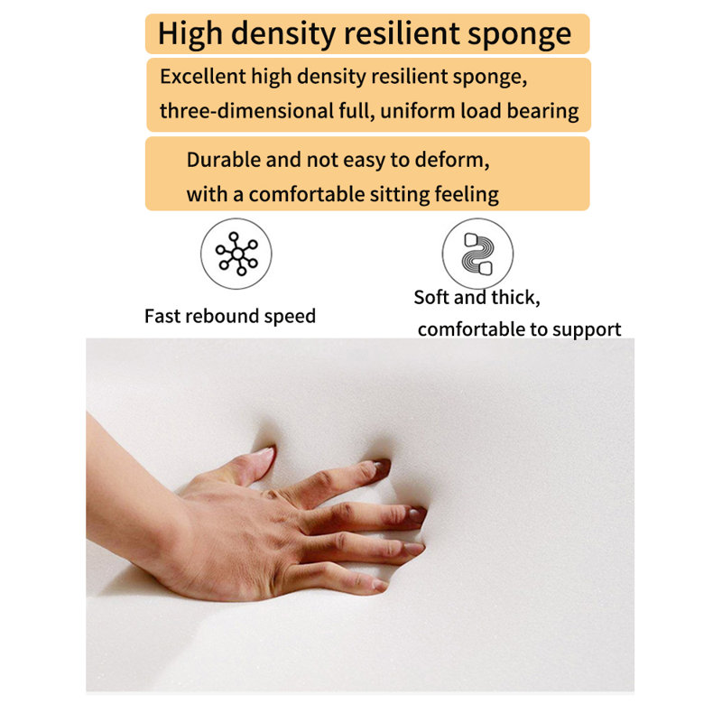 ChairVogue Sponge Filled Recliner In Light Luxury Style Upholstered ...