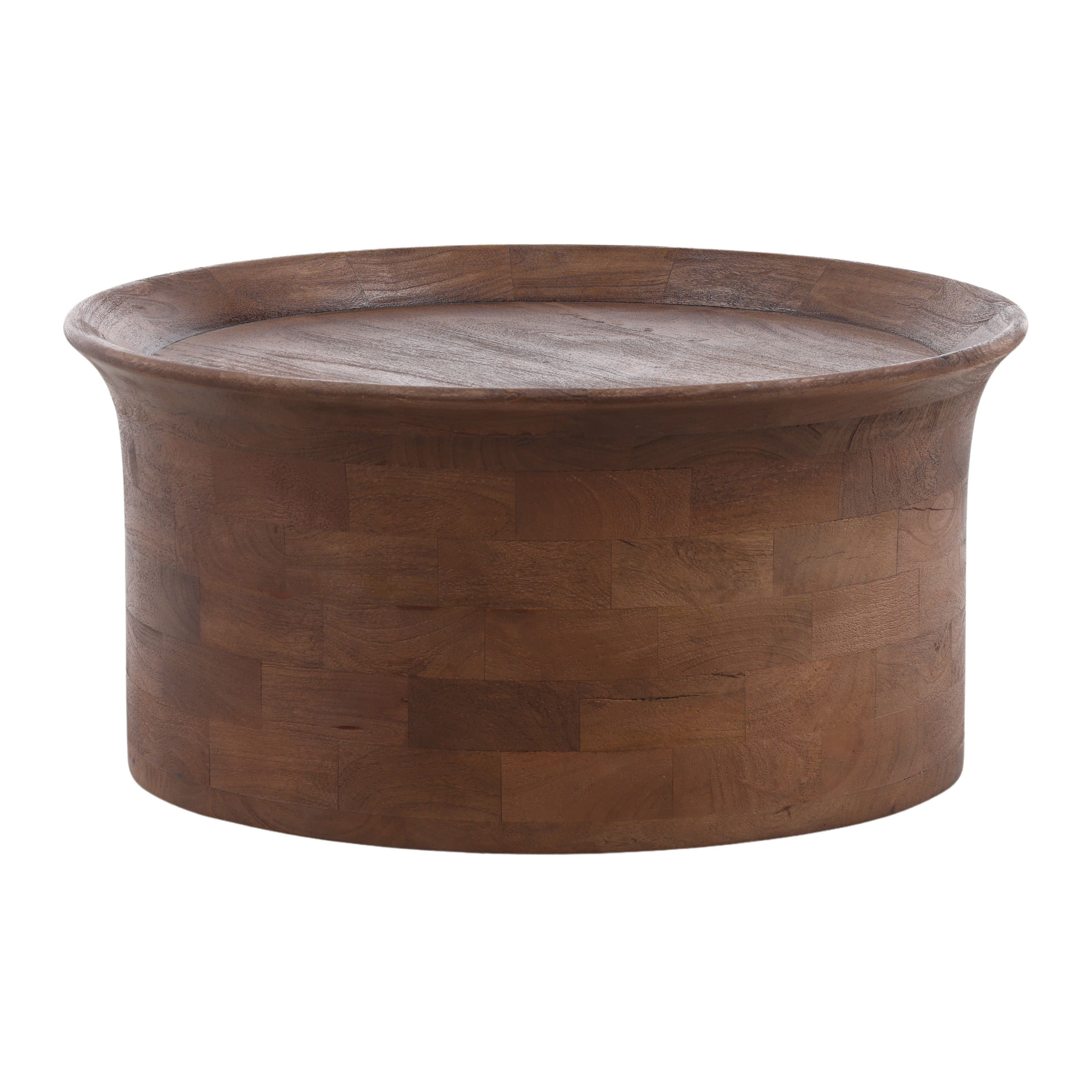 Dovetail Furniture Hall Mango Wood Coffee Table, Brown | Perigold