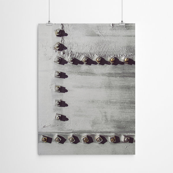 Borough Wharf Rivets No 3 by Annie Bailey - Poster Art Print | Wayfair ...
