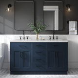 Wayfair | 60 Inch Blue Double Vanities You'll Love in 2023