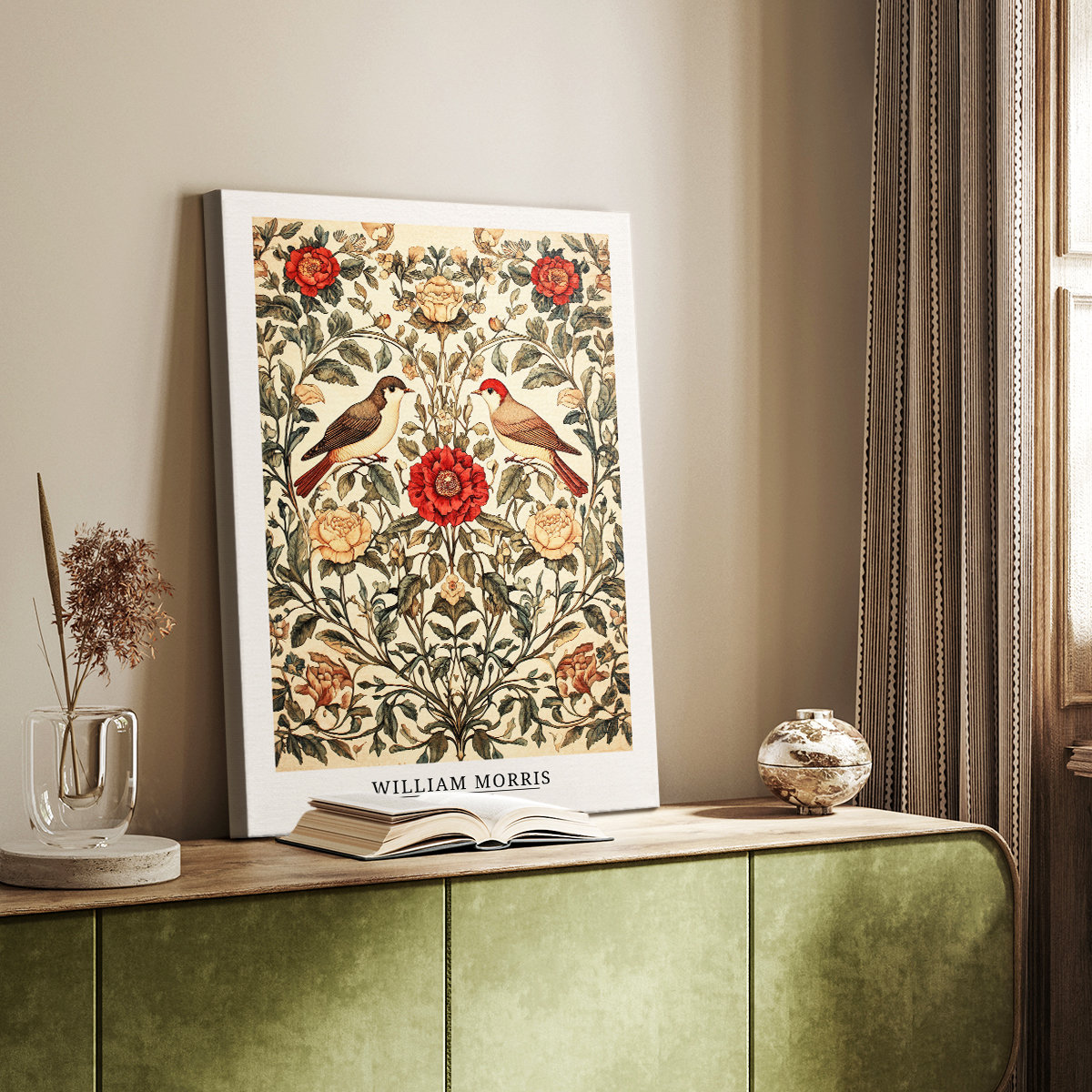Lark Manor™ WM MORRIS Series CCCXC -Gallery Wrapped Cavas | Wayfair