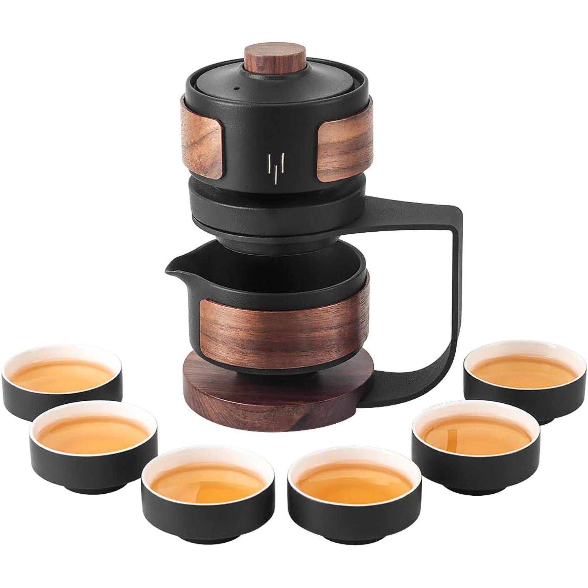 Astoria Grand Kung Fu Tea Sets Chinese Gongfu Ceramic Tea Set Rotating ...