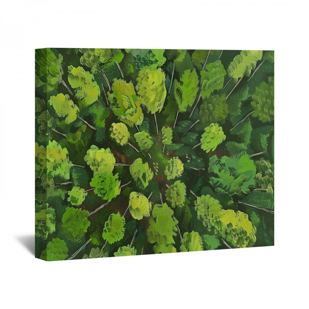 Red Barrel Studio® Treetops Framed On Canvas Print | Wayfair