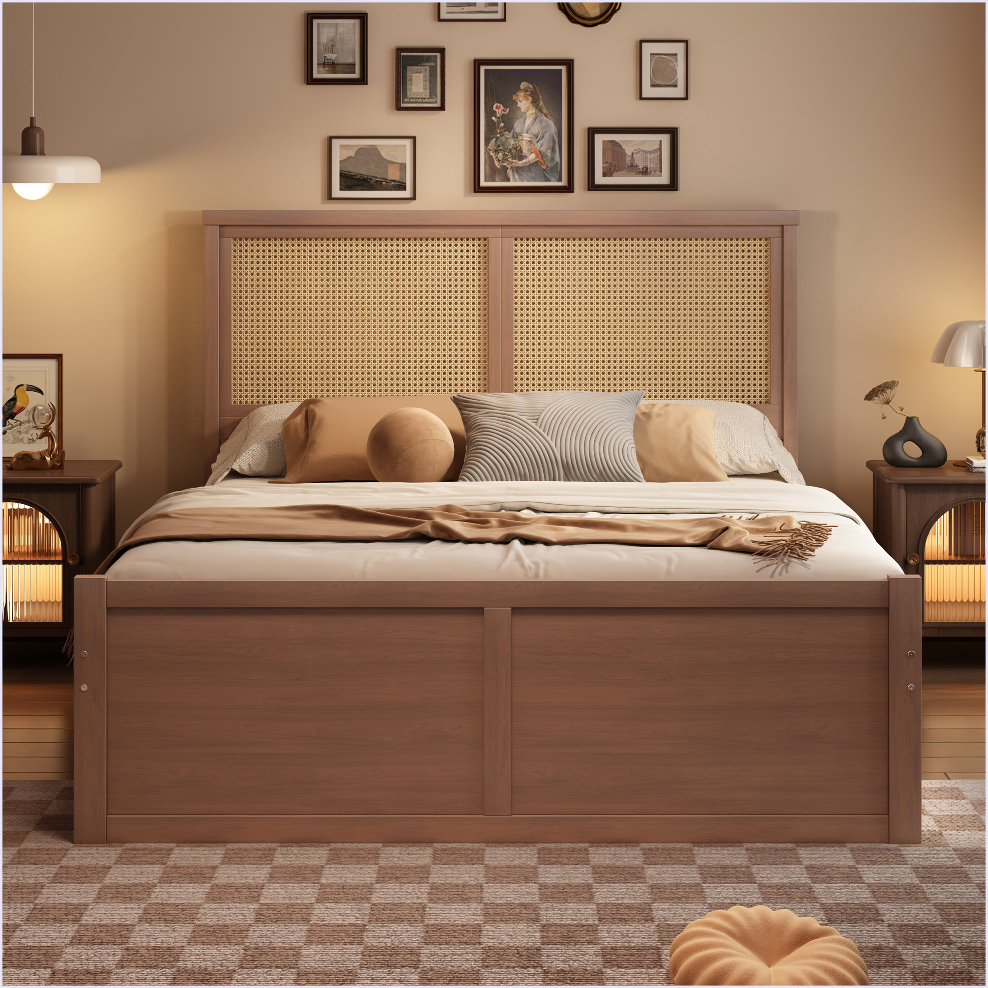 Bayou Breeze Wood Storage Platform Bed With 4 Drawers - Wayfair Canada