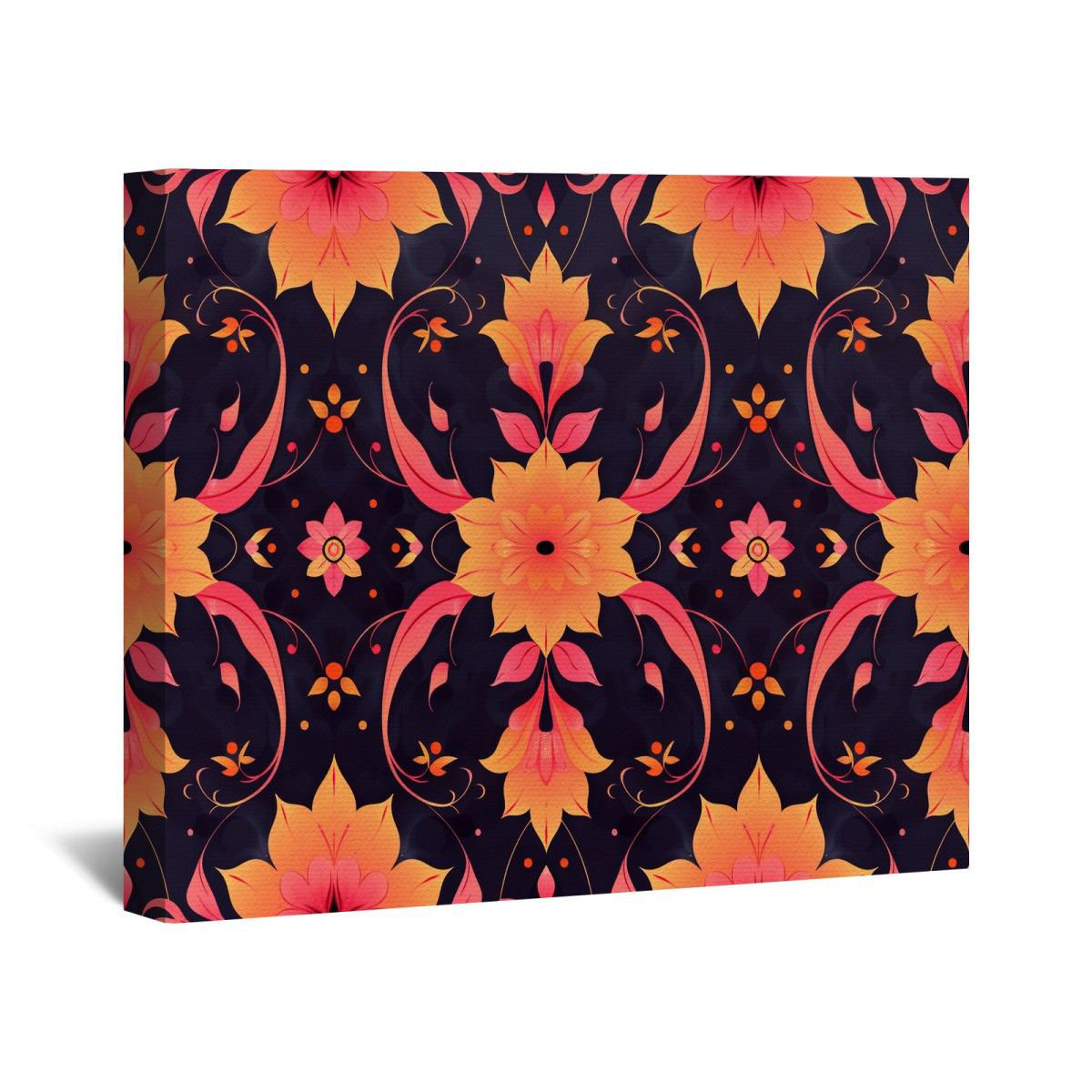 House of Hampton® " Floral Pattern " on Canvas | Wayfair