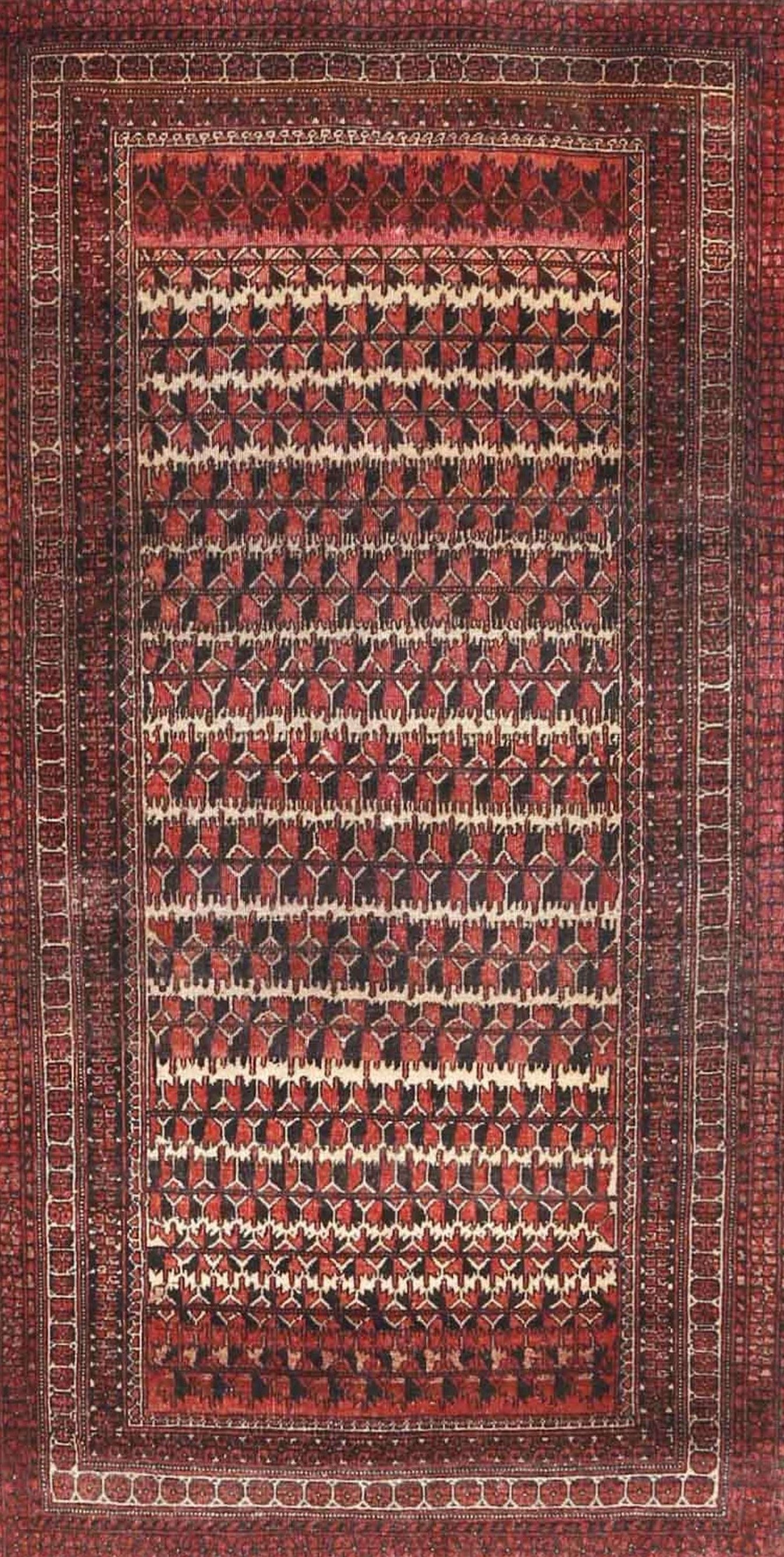 Bungalow Rose Oriental Red/Brown/Beige Area Rug | Wayfair