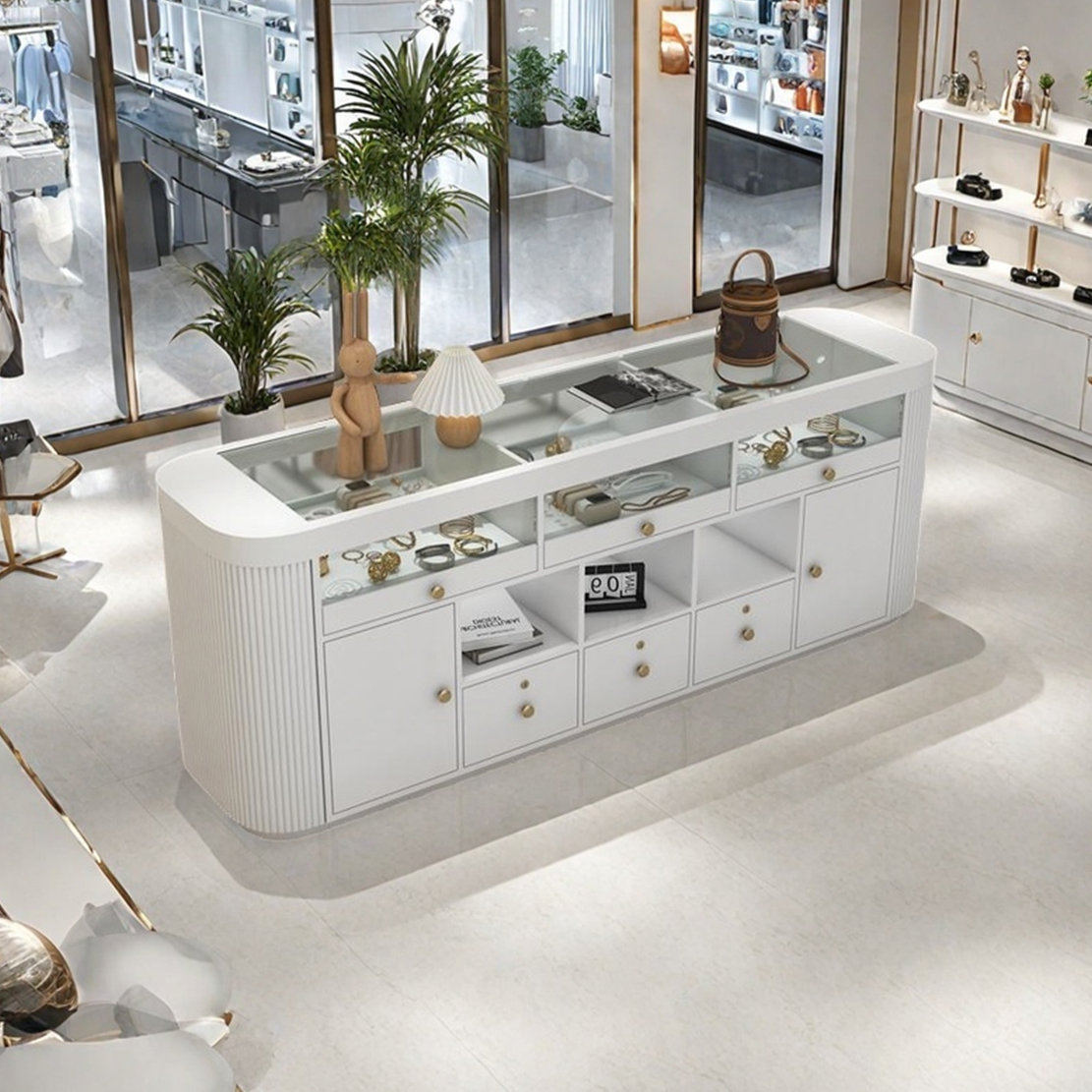 BILBRA Fashion Simple Display Cabinet | Wayfair