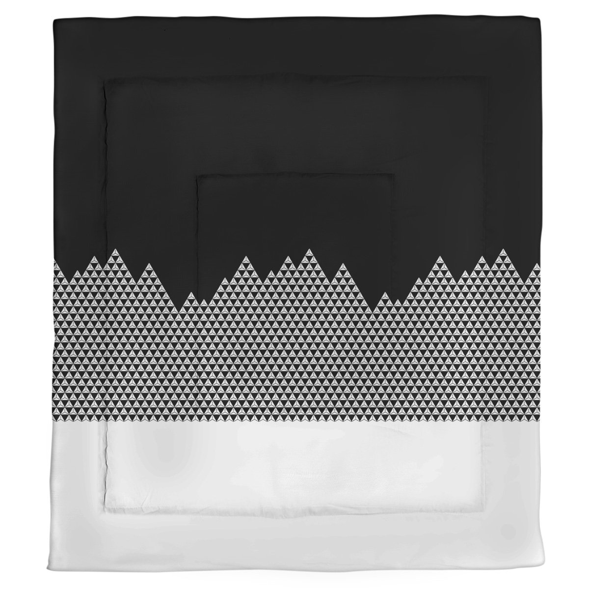 ArtVerse Katelyn Elizabeth Mountain Single Reversible Comforter ...