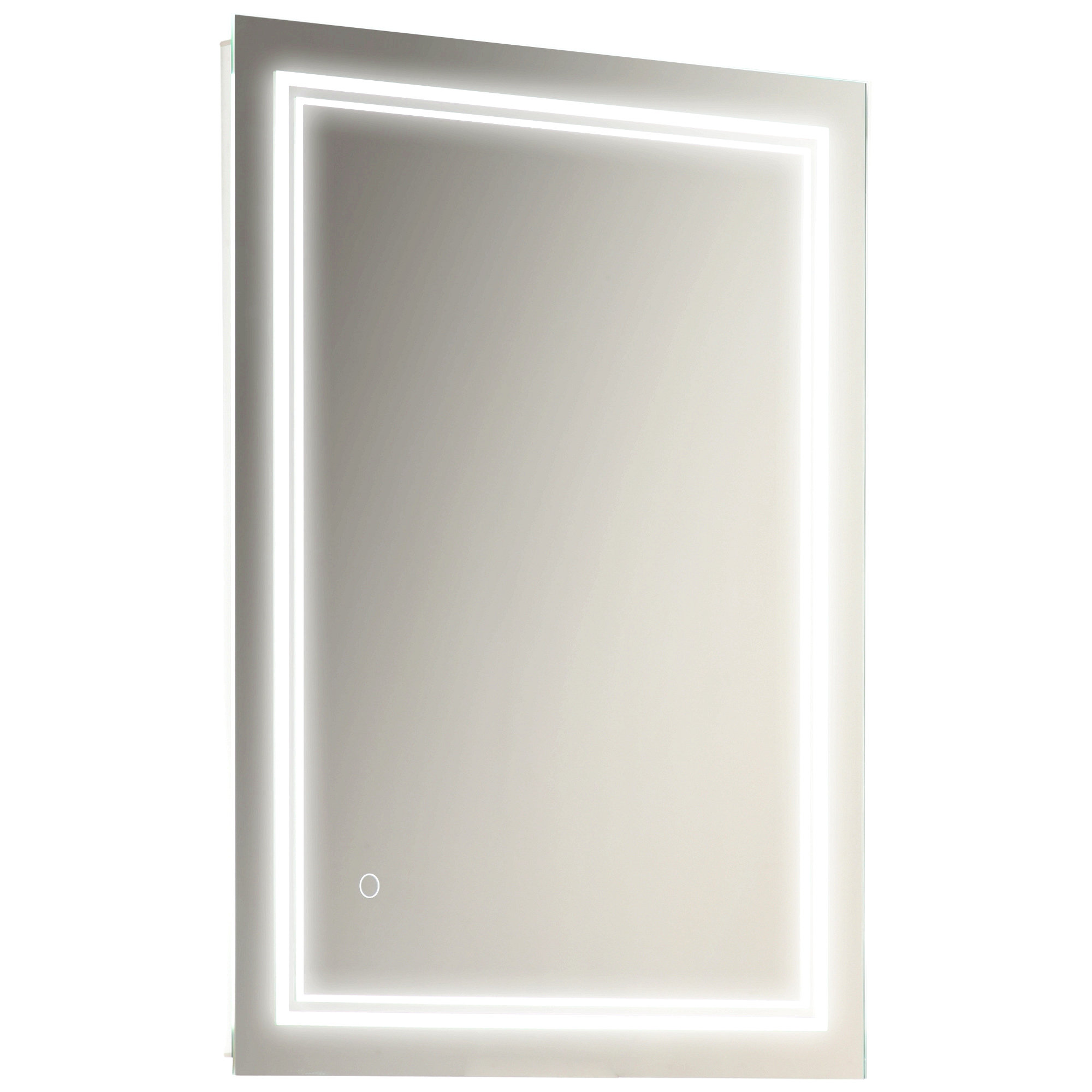 Ivy Bronx Kleankin 32" X 24" Led Bathroom Mirror, Lighted Vanity Mirror ...