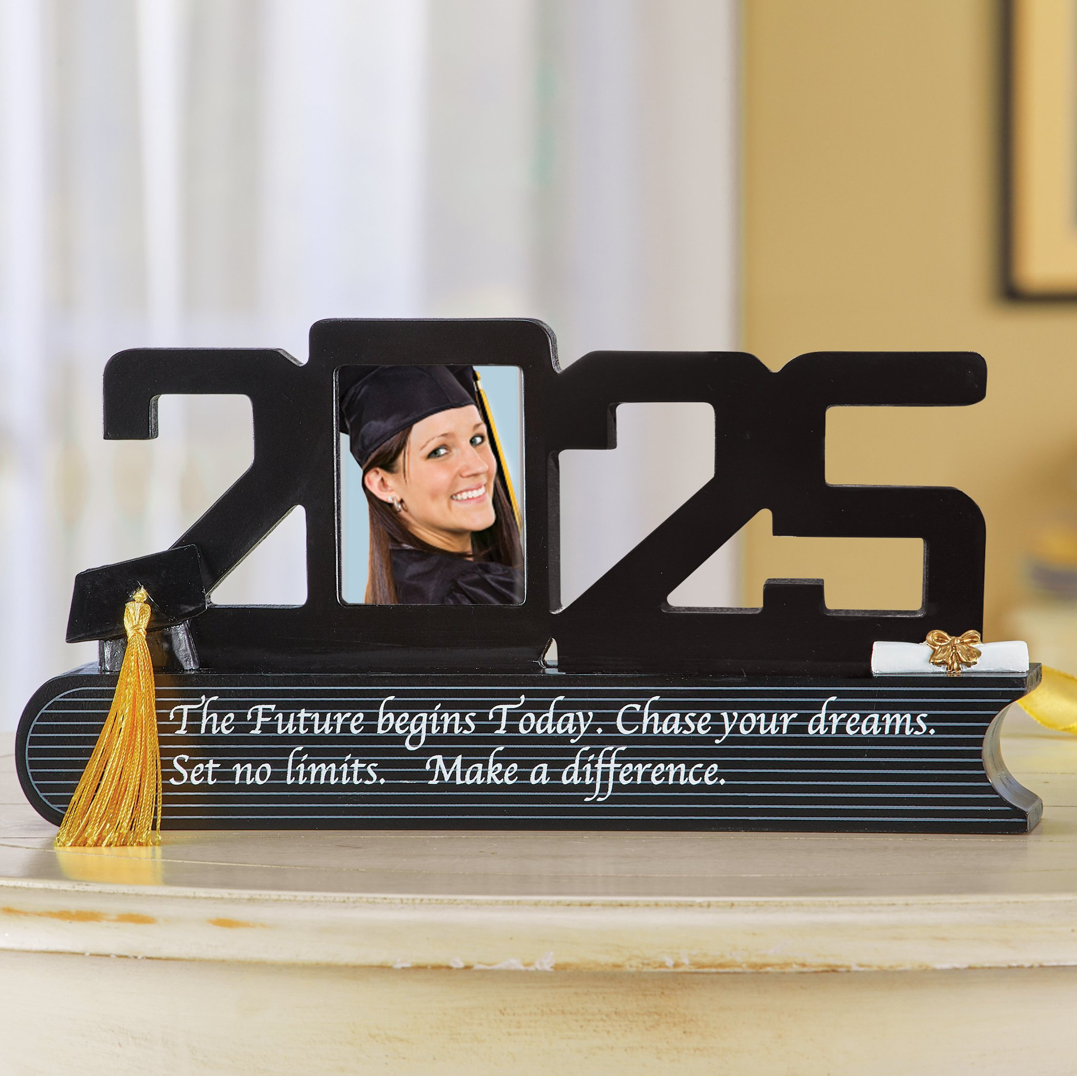 Trinx Unique 2025 Graduation Wooden Picture Frame | Wayfair