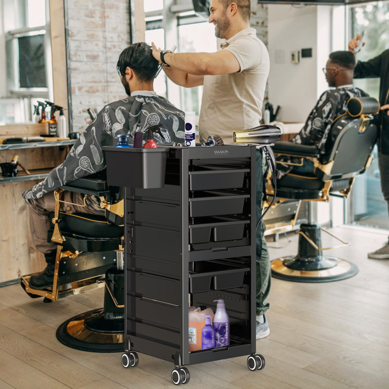 WFX Utility™ Professional Salon Trolley Utility Cart | Wayfair