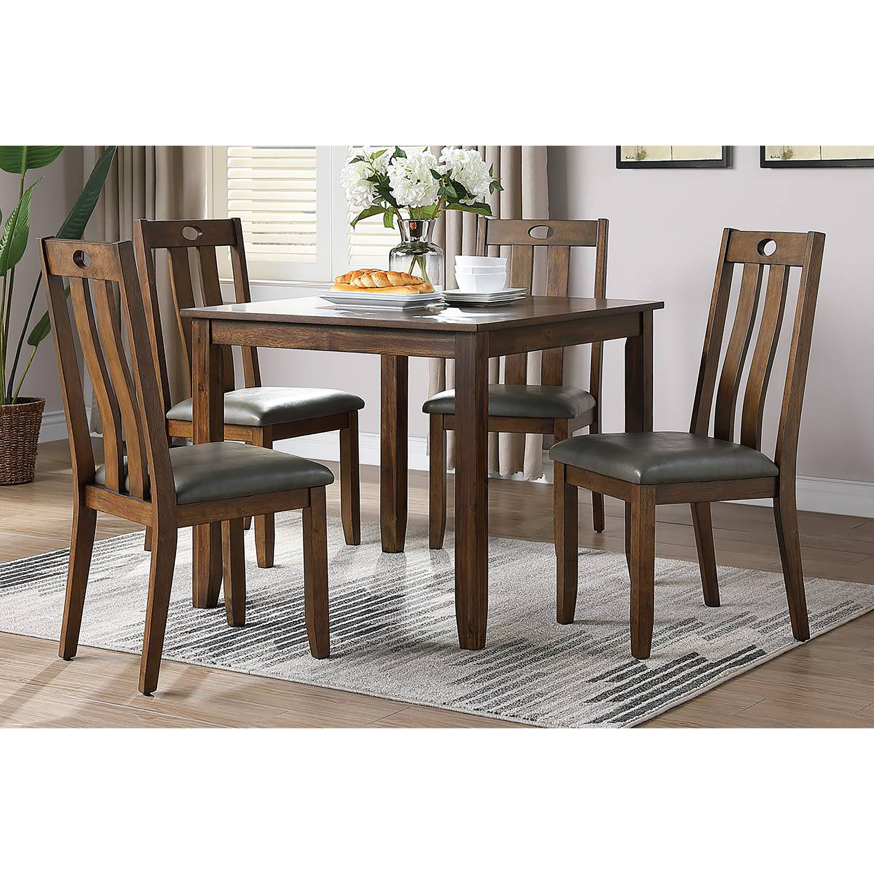 Winston Porter Darce 36'' L x 36'' W Dining Set | Wayfair