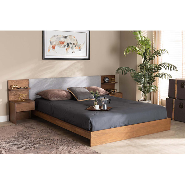 George Oliver Kennell Queen Platform Bed & Reviews - Wayfair Canada