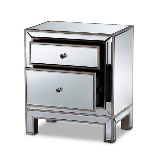 Glass Nightstands You'll Love | Wayfair