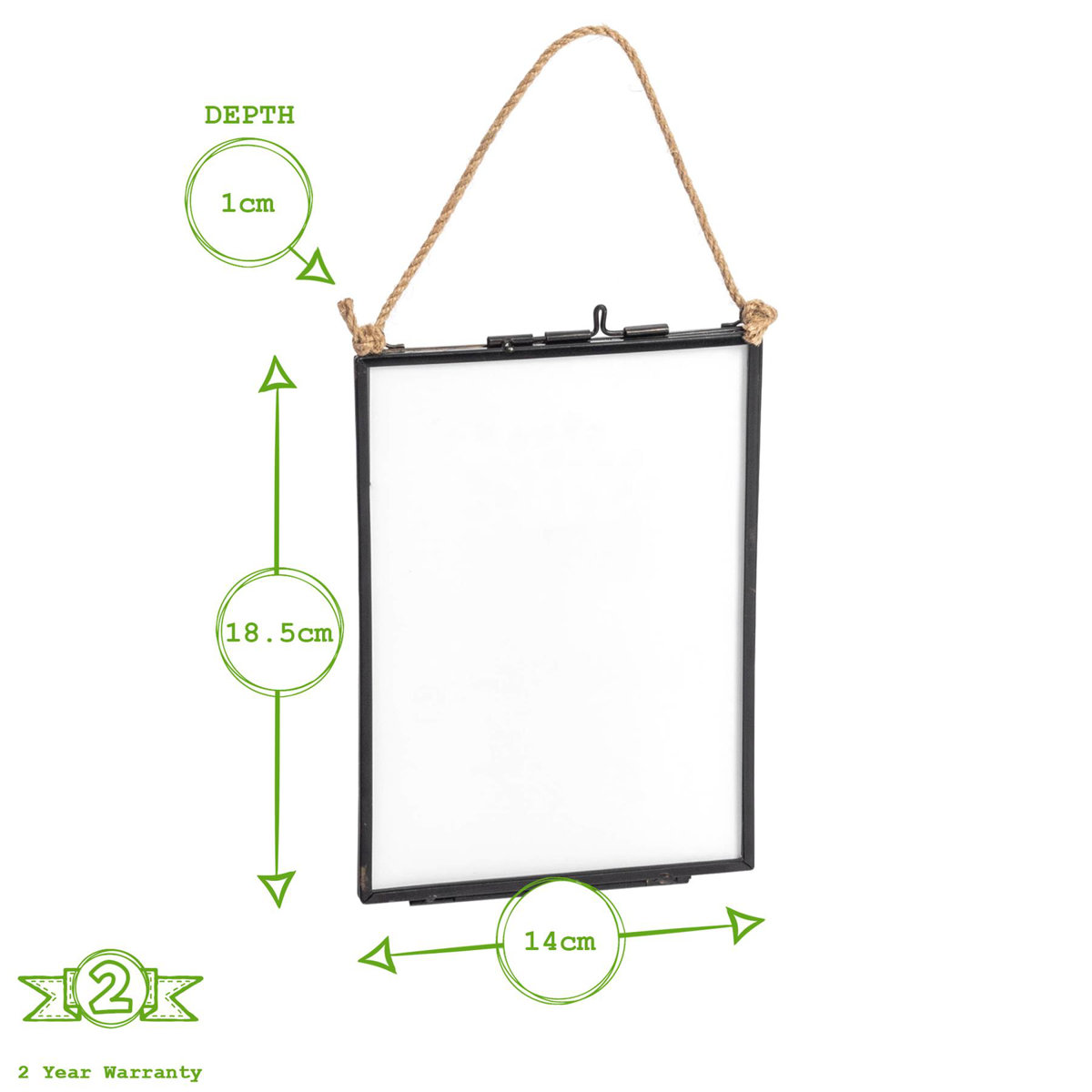 Nicola Spring - Hanging Metal Photo Frames Gallery - 3 Sizes | Wayfair ...