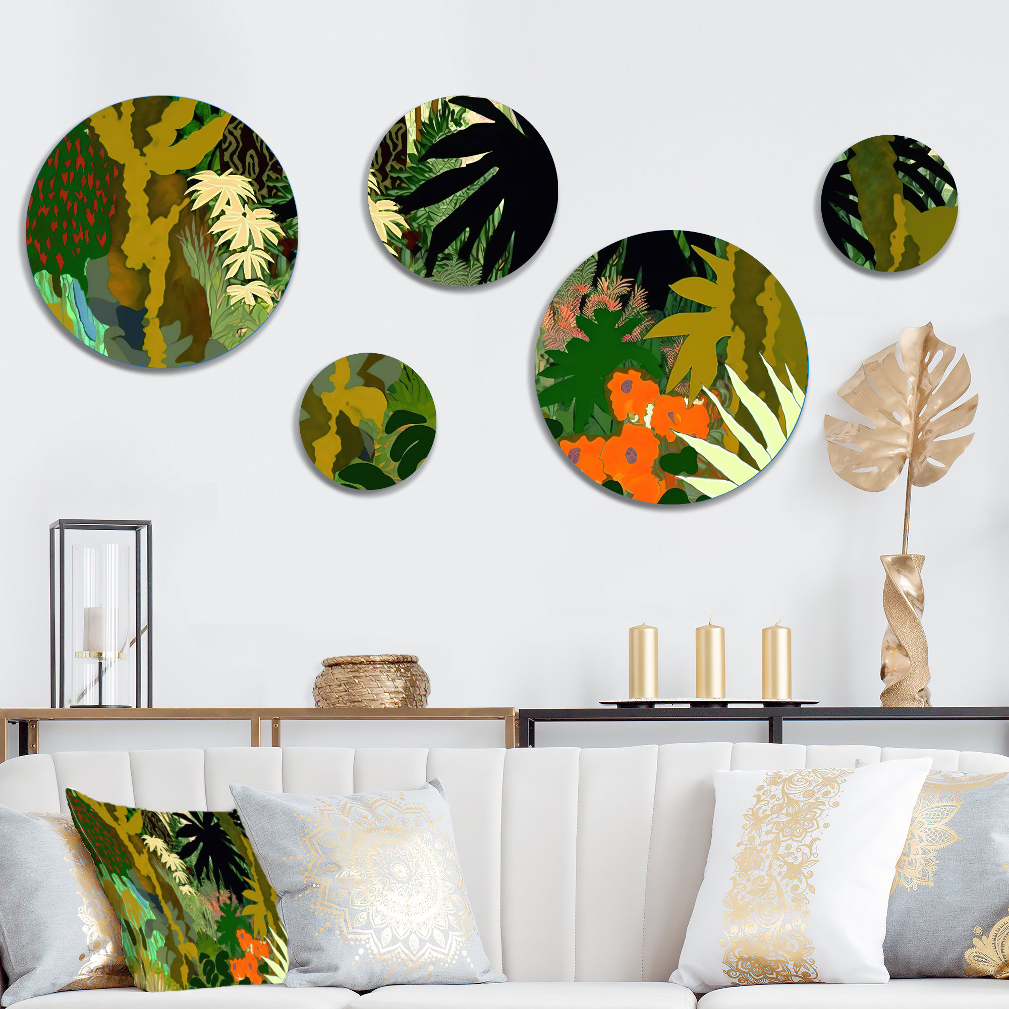 Design Art Bounties And Blooming Wilderness Blessings II - Coastal ...