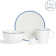 Nicola Spring Porcelain China Dinnerware - Set of 16 | Wayfair.co.uk