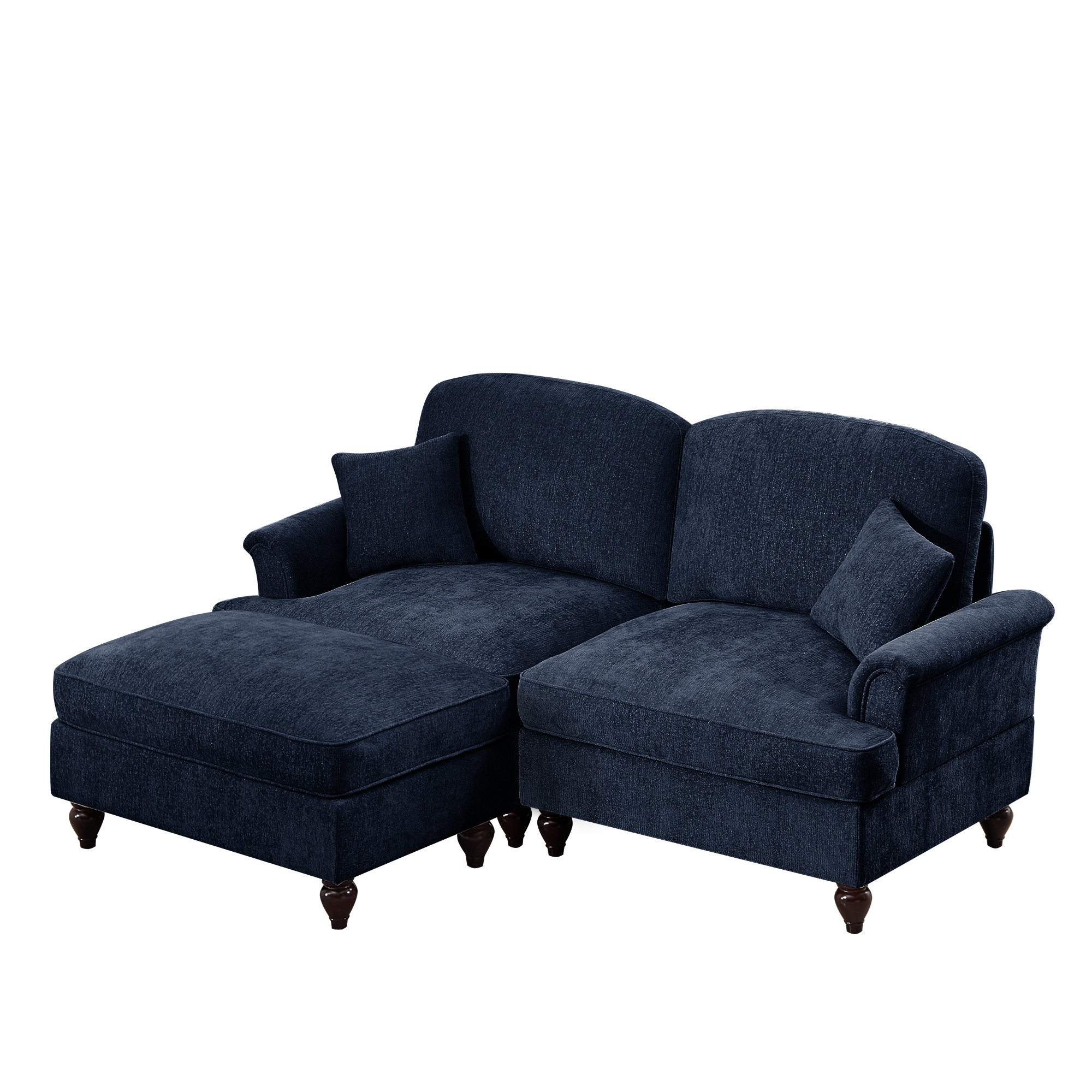Corrigan Studio® Elegant Mid Century Large Modular L Shaped Sofa | Wayfair