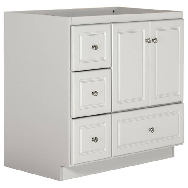 Highland Dunes Cheever Drawer Bank Shaker 12" Bathroom Vanity Base Only ...