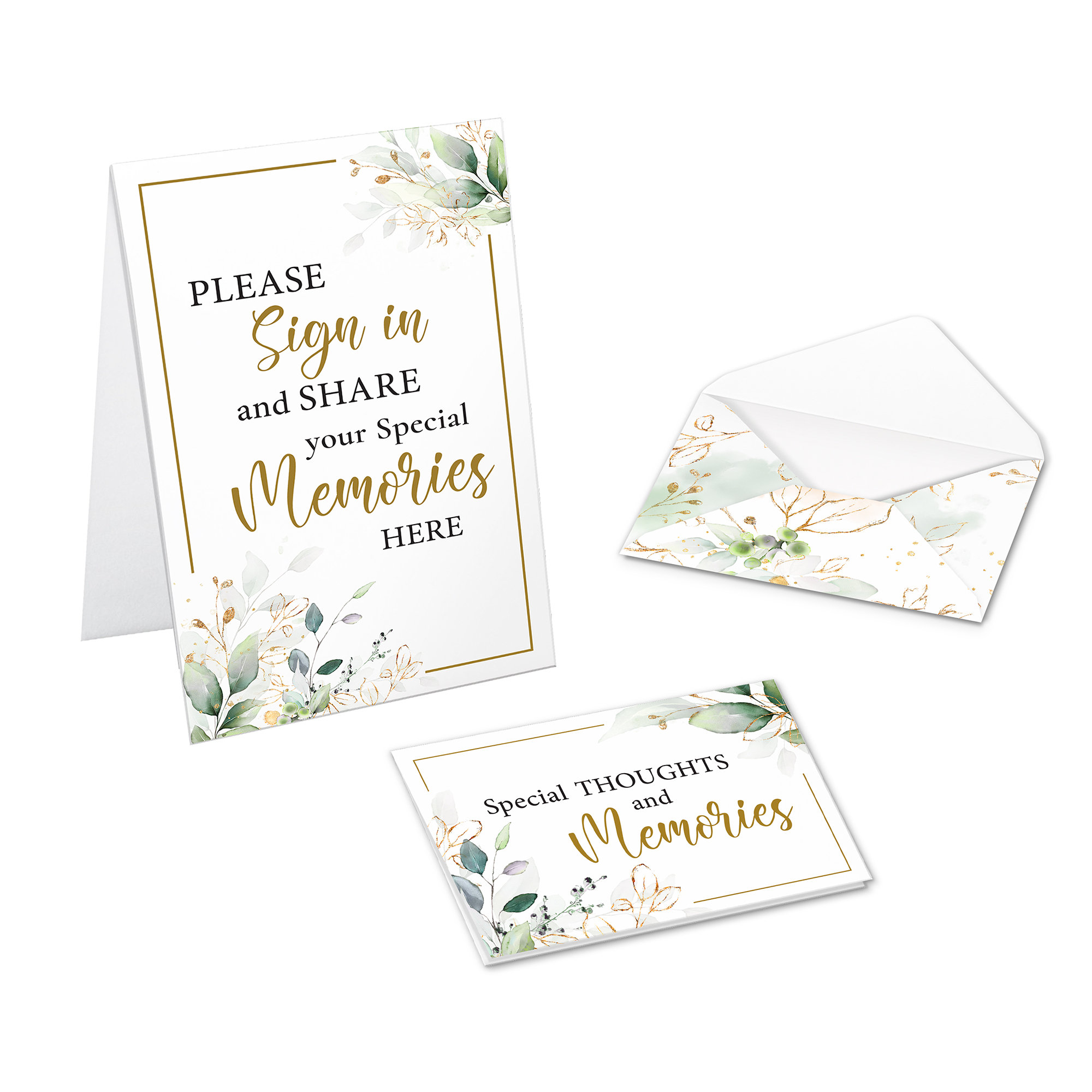 Lillian Rose Memorial Guest Book Alternative With Condolence Cards And ...