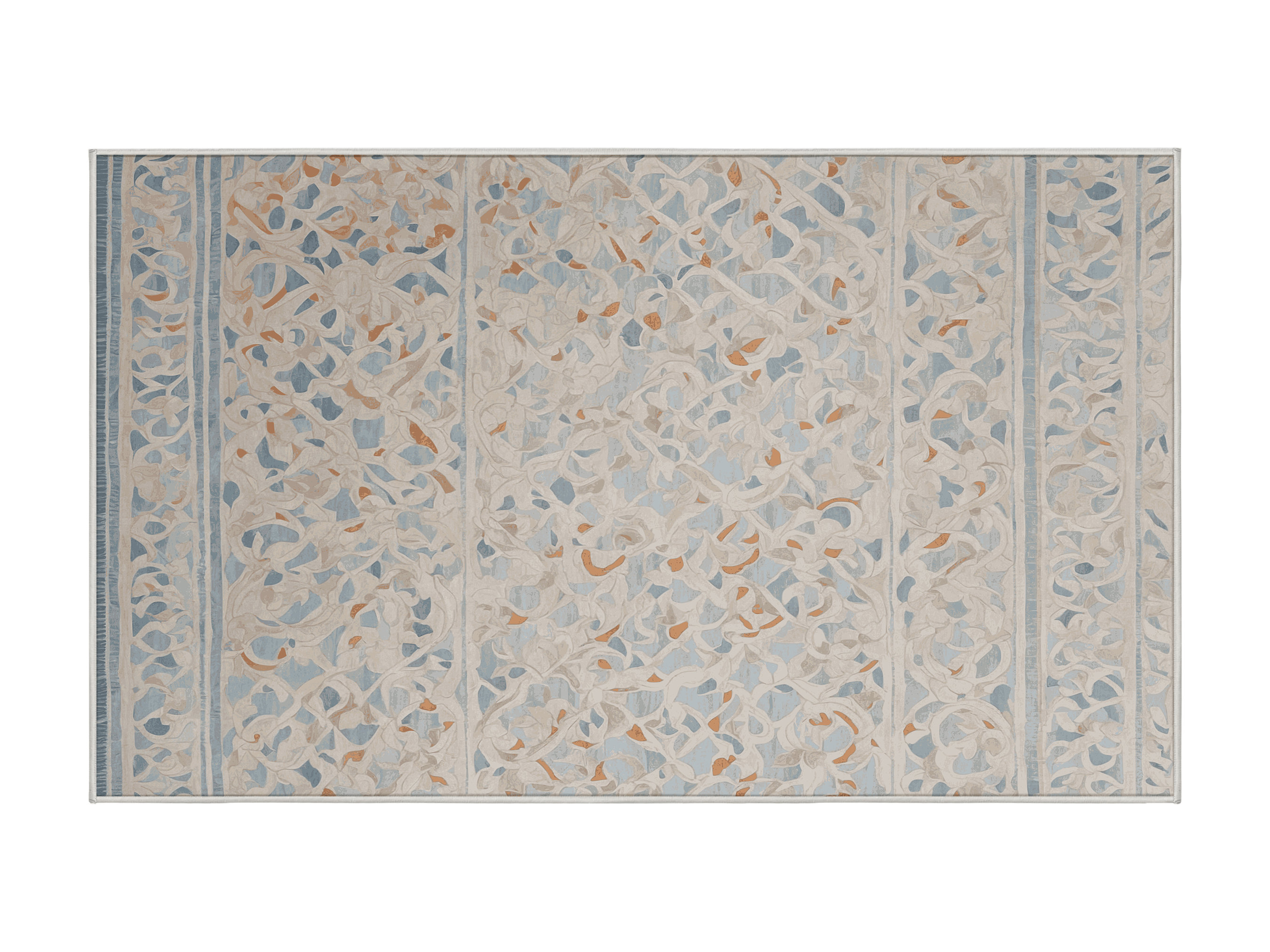 Canora Grey Machine Washable Beige Area Rug | Wayfair